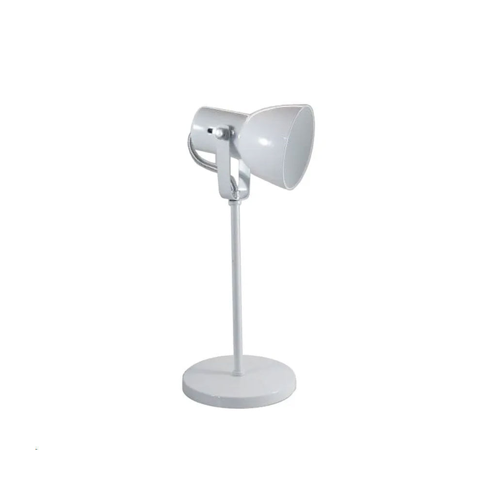 Luminária de Mesa Branca - LM110/BC - Kin Light - padovani