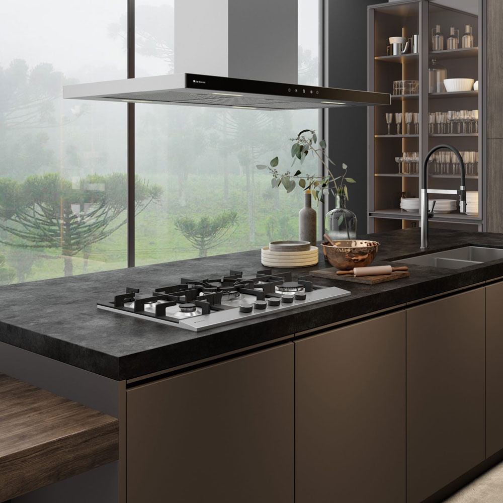 Coifa para Ilha Londres 90cm - 32129 - Debacco - padovani