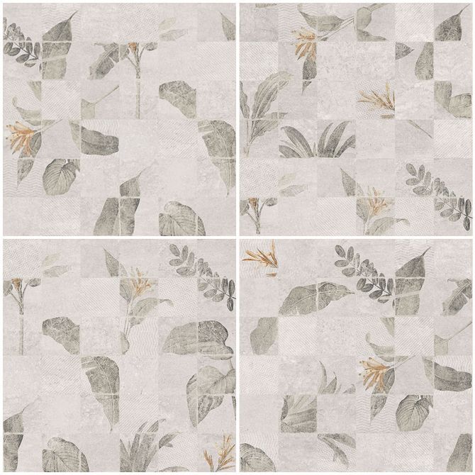 Porcelanato Rock Foliage Acetinado 76x76cm - 76026 - Dora - padovani