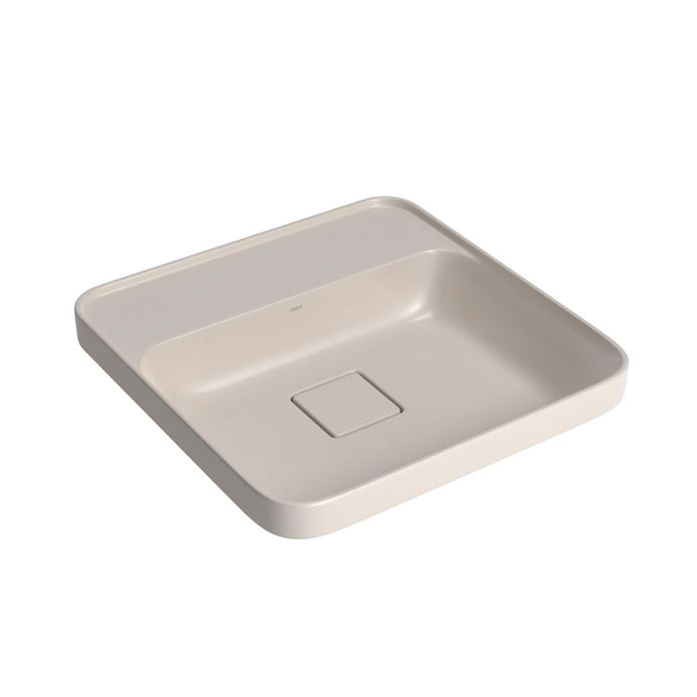 Cuba para Lavatorio de Sobrepor Quadrada com Deck Barbante 40cm - L ...