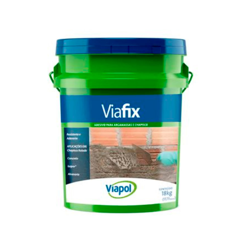 Adesivo Viafix 18kg - Viapol - padovani